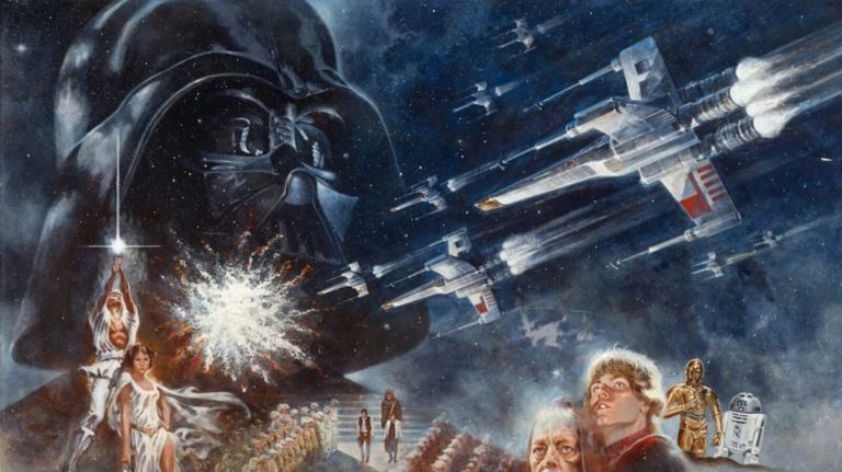 Artist Tom Jung’s Painting That Introduced ‘Star Wars’ To Moviegoers In ...